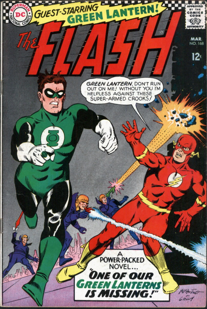 #168 3/67 (VF-) $48.00/$44.50 Green Lantern c/app.